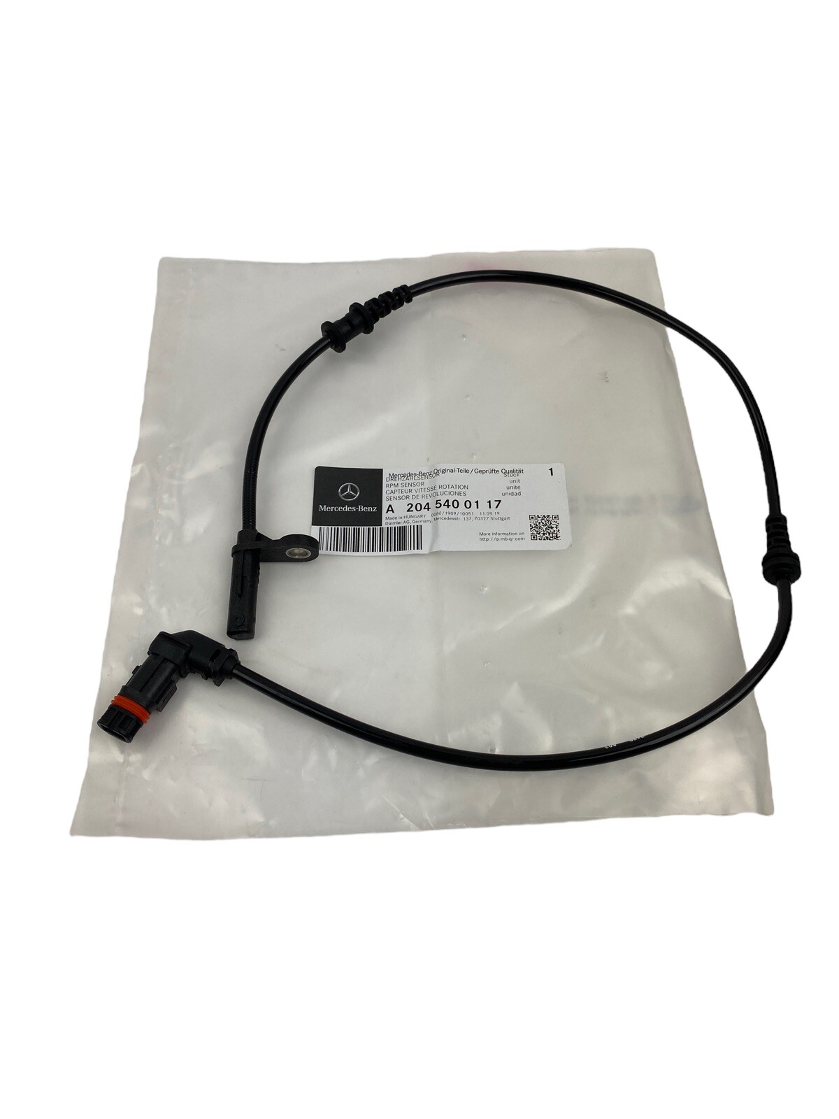 1 x 2008-2010 Mercedes-Benz W204 C-Class Sedan Front Left or Right ABS ...