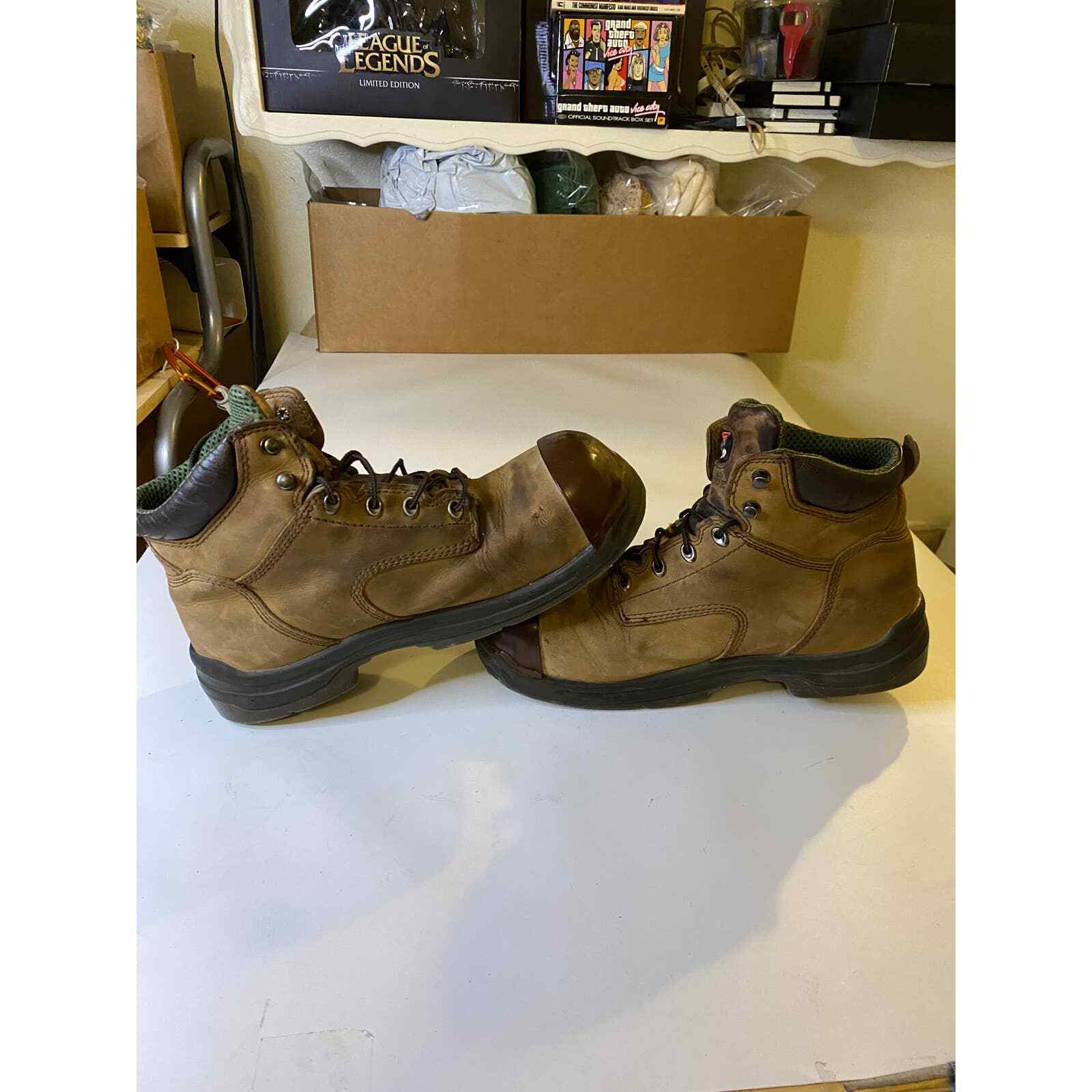 Red Wing King Toe Work Boots Mens (measured Size 13) - Gem