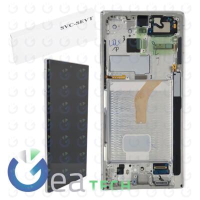DISPLAY LCD ORIGINALE SAMSUNG SERVICE PACK GALAXY S22 ULTRA 5G SM-S908 ...