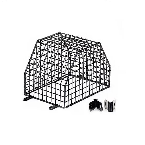 All weather Anti Vandal CCTV camera Cage, BLACK GALVANIZED, 40CM X 25CM ...