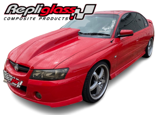 BONNET SCOOP compatible for COMMODORE VZ 4 INCH REVERSE COWL SHAPE OF ...