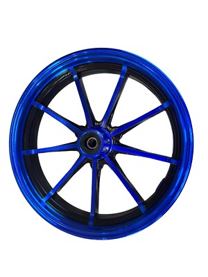 BLEM 10 Inch Mini Bike Front Wheel. For 12mm Axle. Some Minor Finish ...