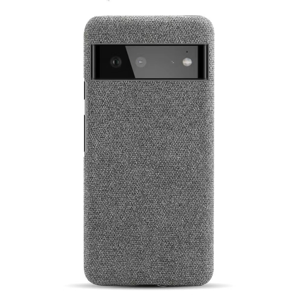 Cloth Coated Hard Plastic Phone Cover For Google Pixel 7A 7 Pro 6A ...