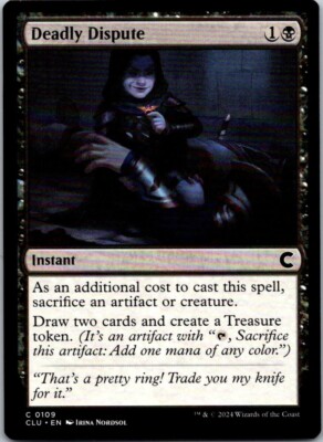 Magic the Gathering Deadly Dispute Ravnica: Clue Edition MTG Free ...