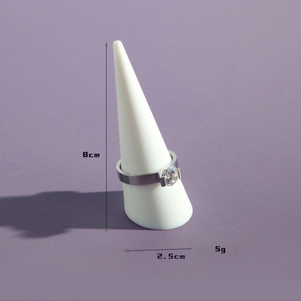 Plastic Conical Ring Holder Acrylic Ring Display Stand | eBay