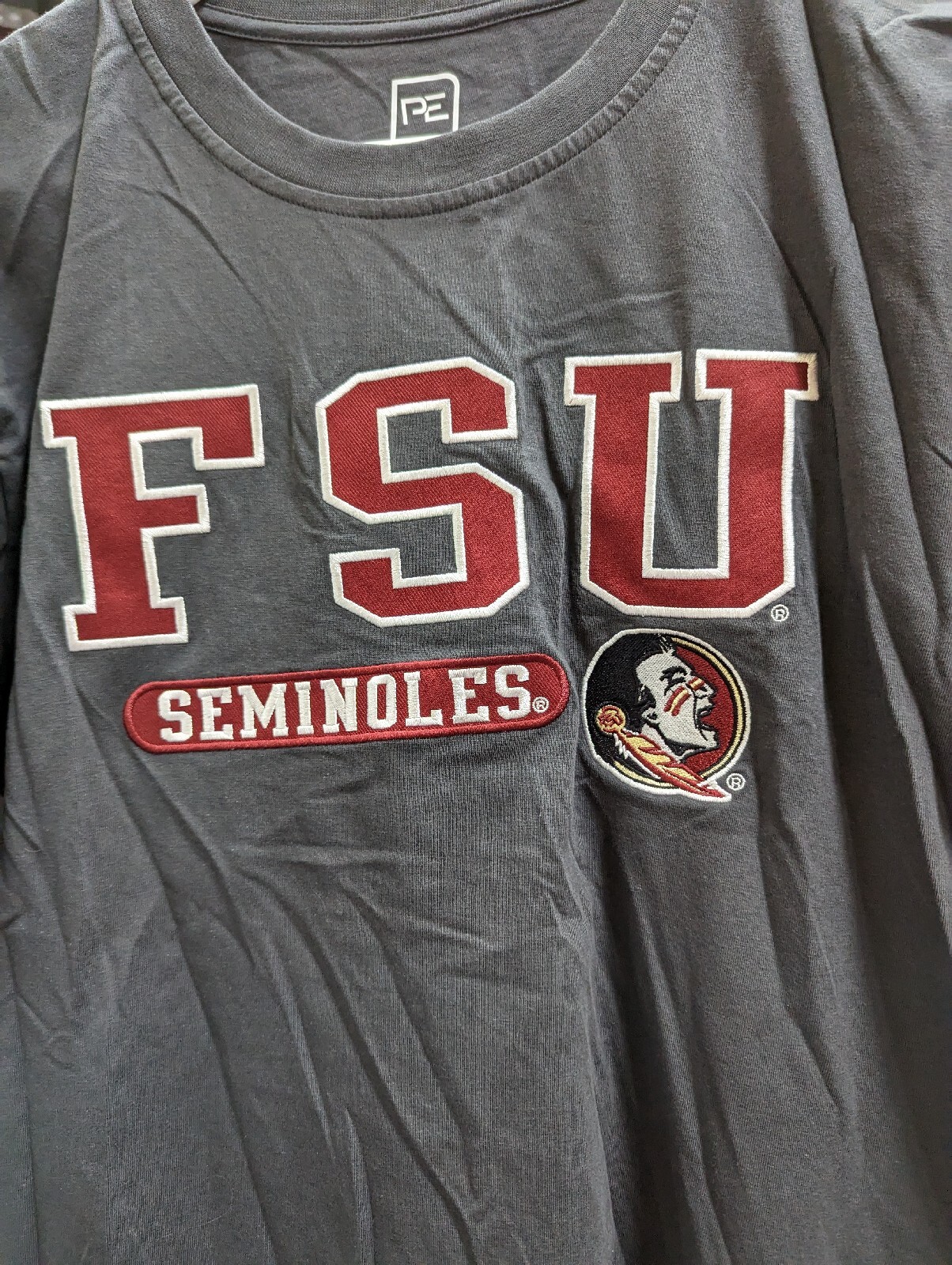 VINTAGE EUC Florida State Seminoles Embroidered FSU T Shirt Large L ...