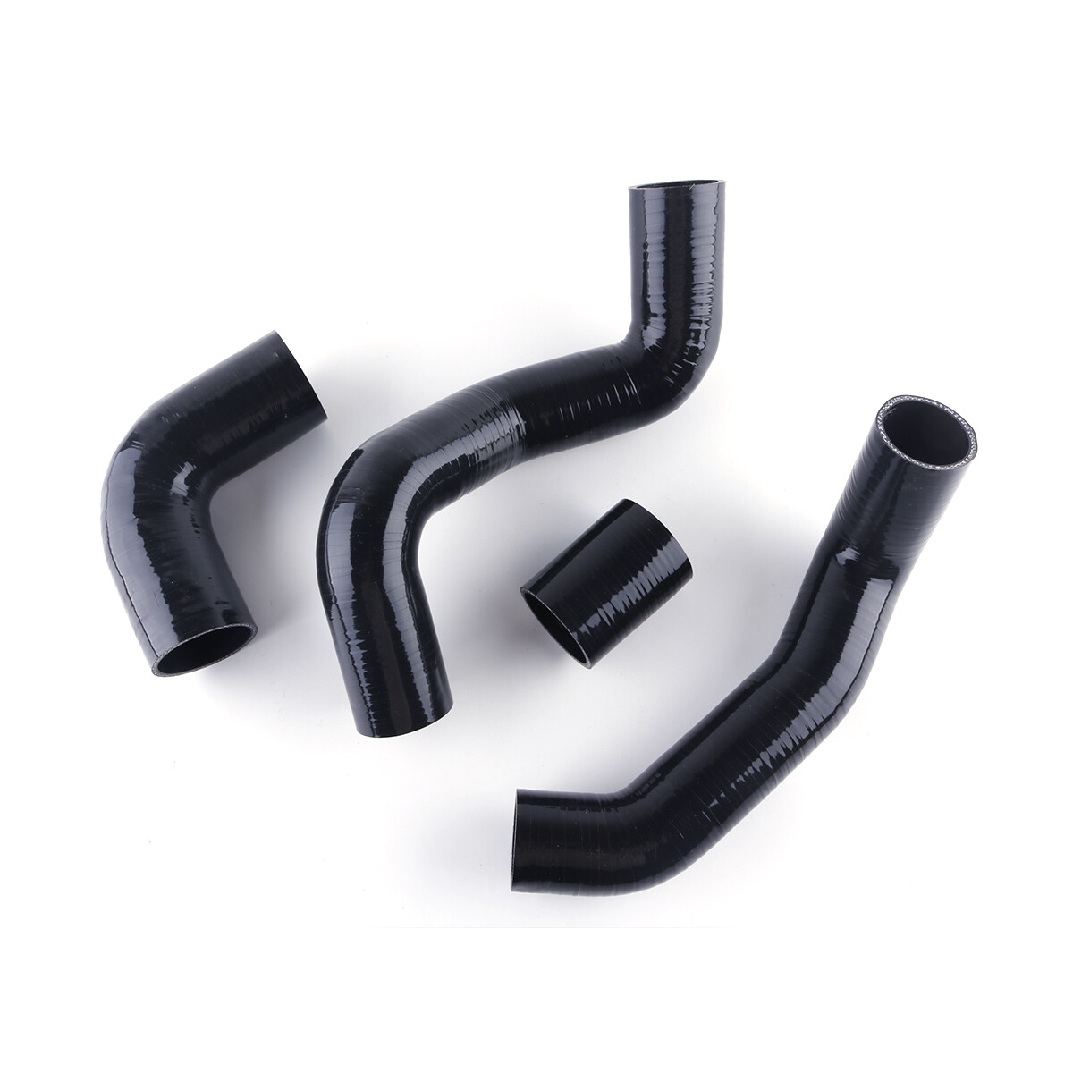 FOR LAND ROVER FREELANDER TD4 INTERCOOLER TURBO BLACK SILICONE HOSE ...