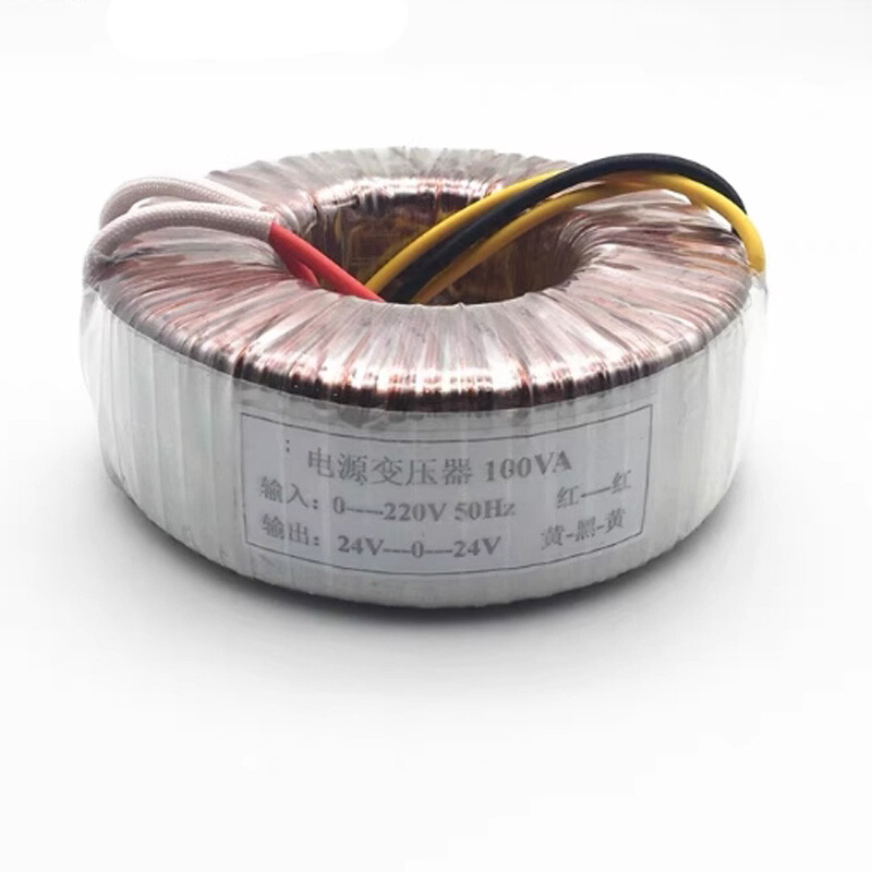 100W Toroidal Transformer Amplifier Audio Power Supply Dual 24V for ...