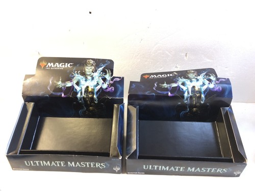 Lot 2 MTG Magic The Gathering Ultimate Masters Booster Box Only Empty ...