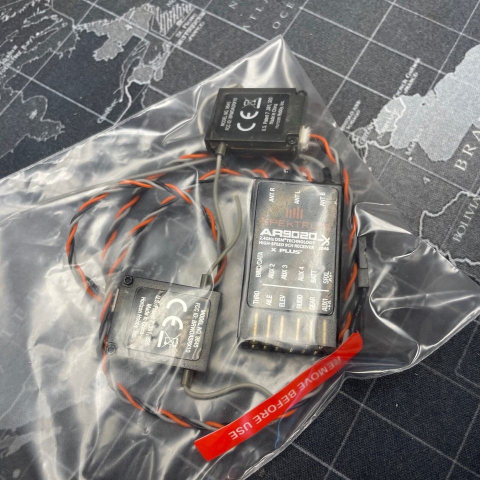 New Spektrum AR9020 DSMX/XPlus DSM2 9 Channel 2.4ghz RC Receiver | eBay
