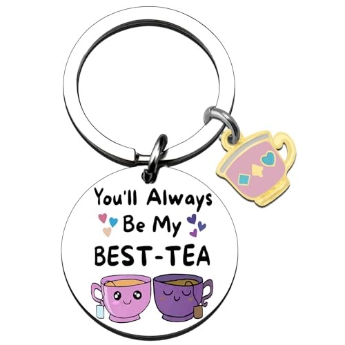 Friendship Keychain Gifts for Women Female Work Bestie Coworkers Best ...