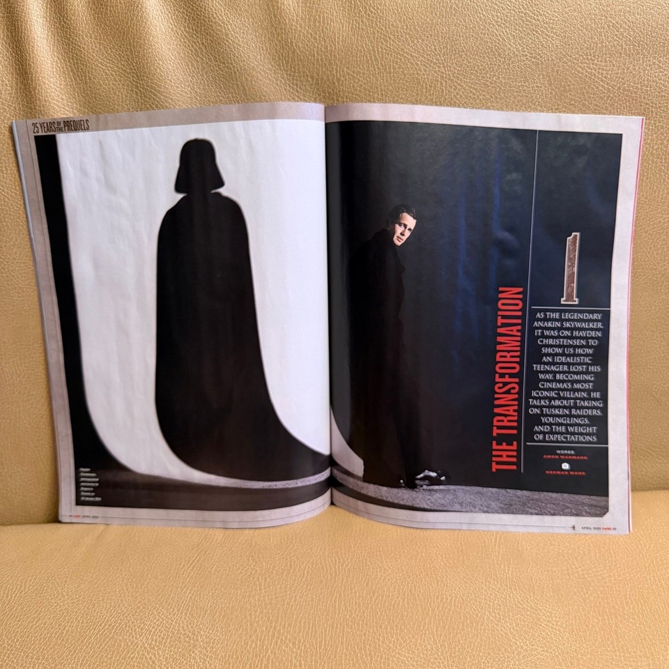 Empire Magazine April 2024 Star Wars Prequels 25th Anniversary Dark ...