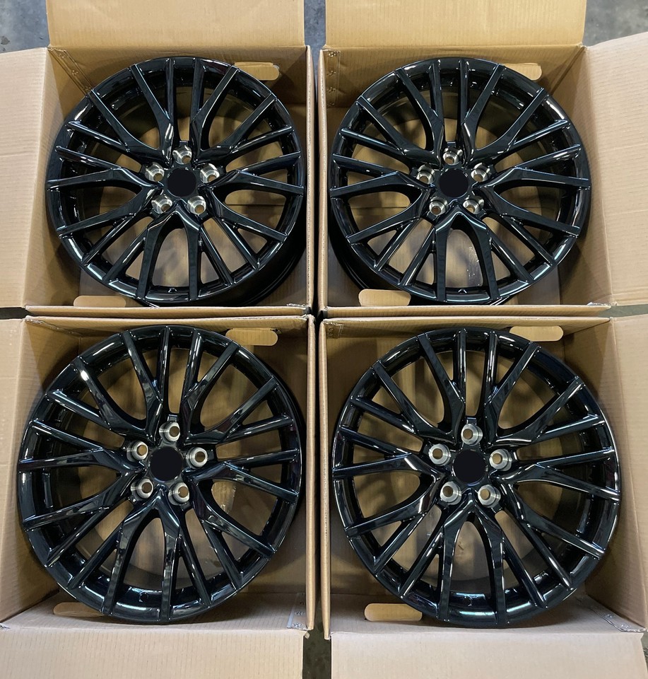 20" Inch Rims Fit Lexus RX350 RX350L 2010-2022 Wheels 20x8 Gloss Black ...