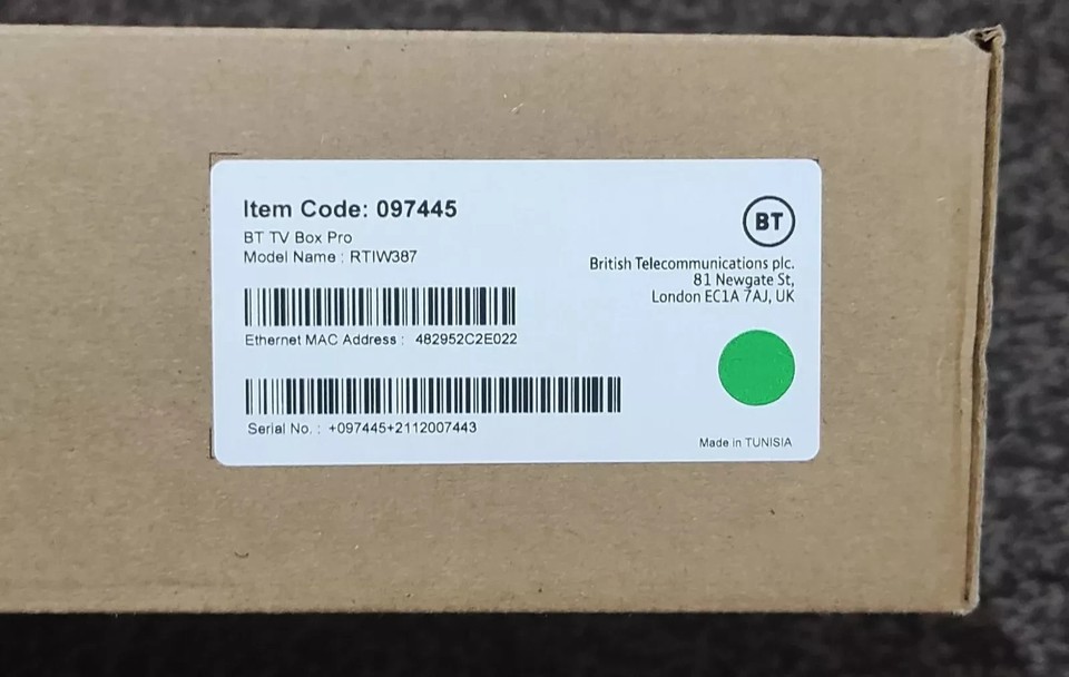 BT TV Box Pro 1TB 4K Freeview Set Up Box Brand New & Unused | eBay UK