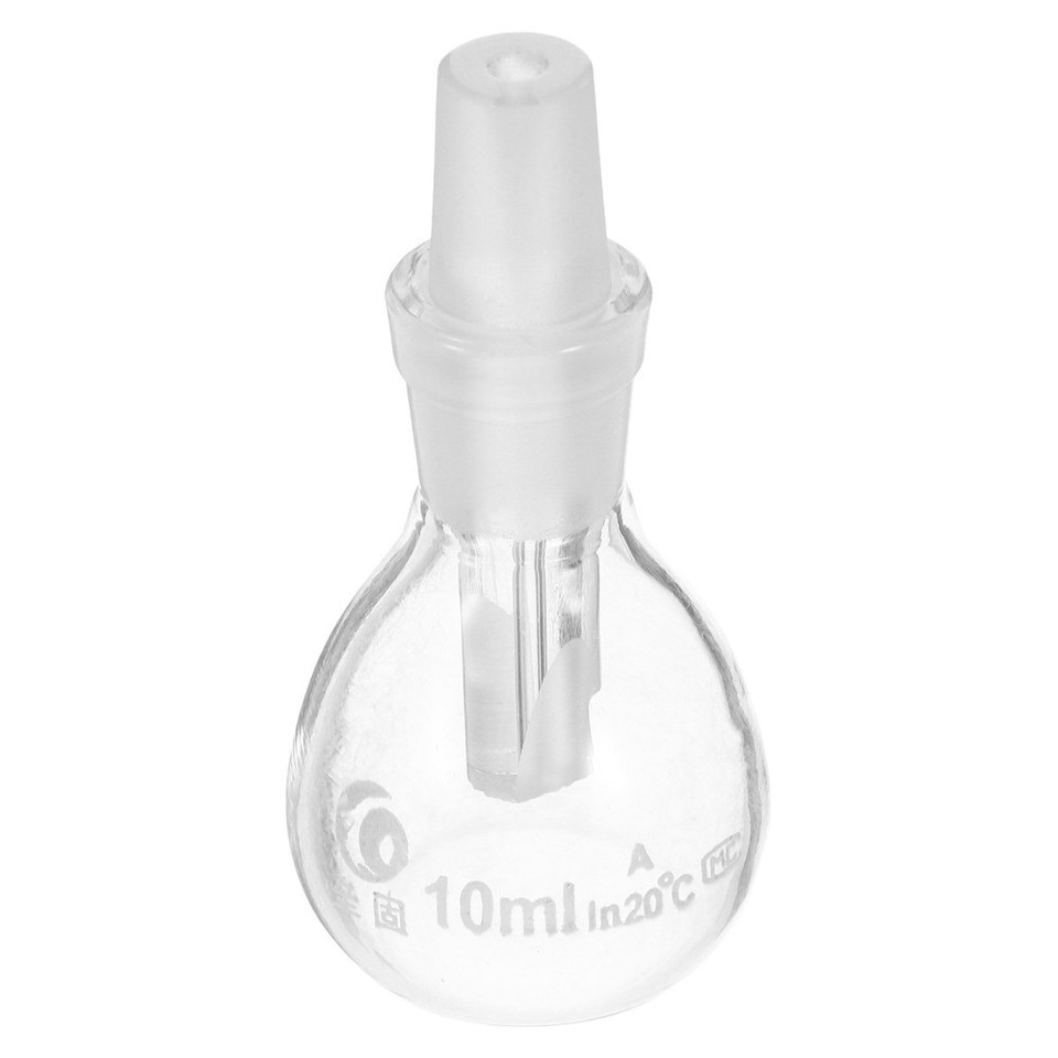 Glassware Gravity Bottle Sample Bottles Small Pycnometer with Stopper ...