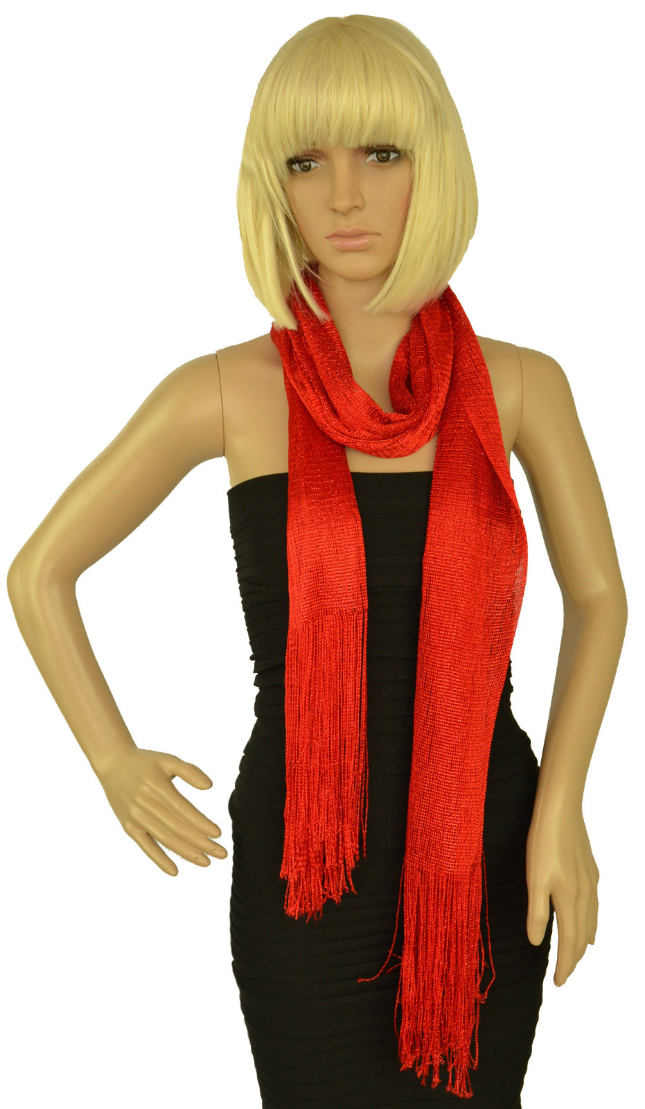 Party Wedding Prom Formal Evening Oblong Glitter Shinny Wrap Shrug ...