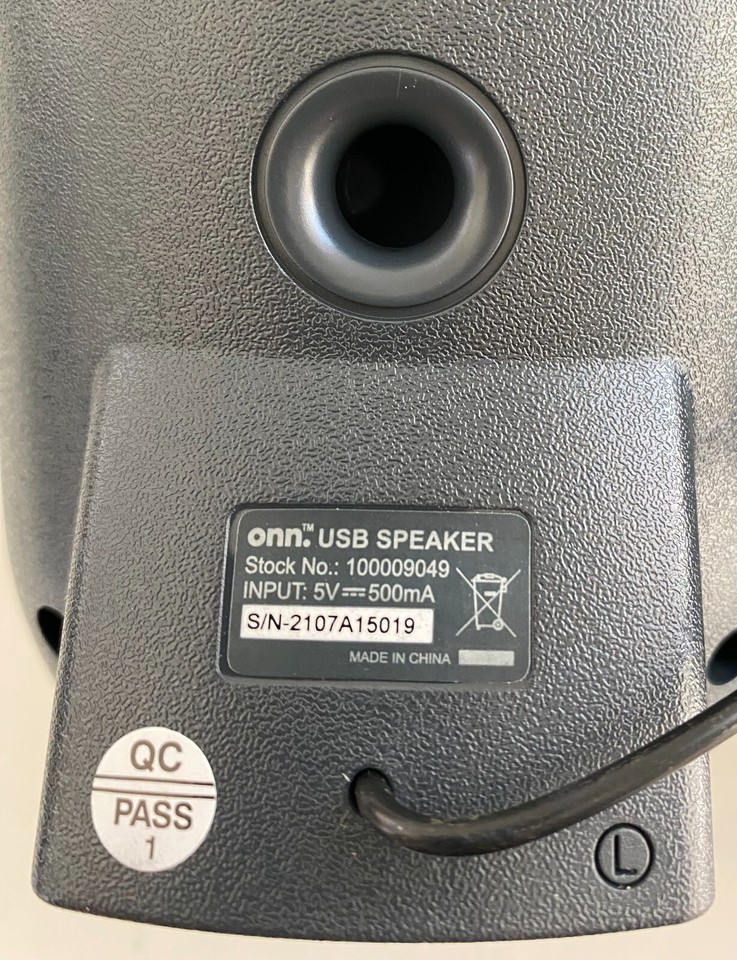 ONN - USB STEREO SPEAKERS MODEL# 100009049 | eBay