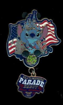 WDW Stitch 35 Magical Milestones 1987 All America Parade Debut LE ...