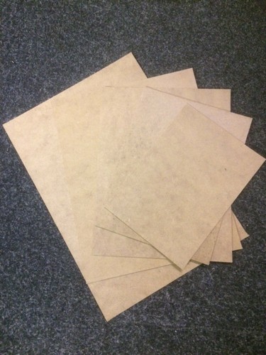 Hardboard pre cut boards various sizes pack of 10 | eBay