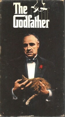 The Godfather VHS 1990 Marlon Brando Al Pacino James Caan Gangster ...