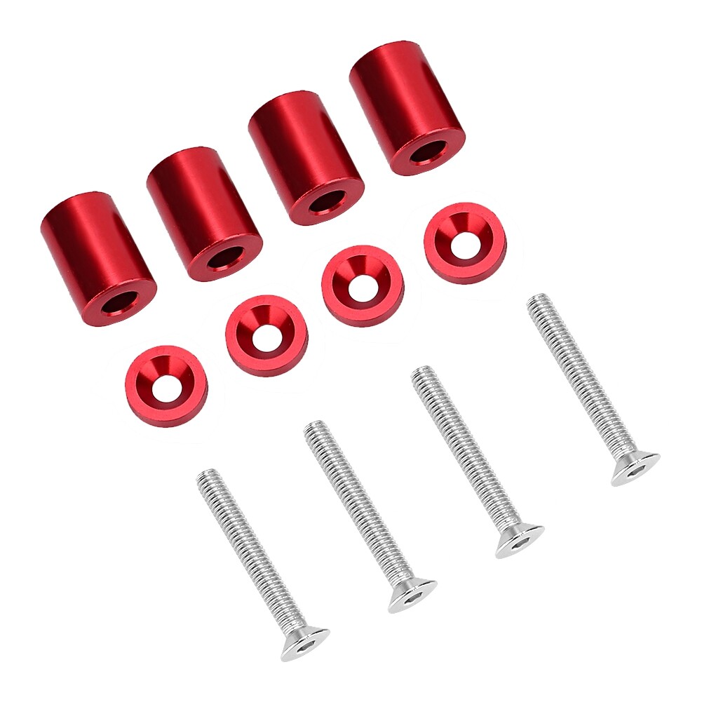 Aluminum Alloy Engine Hood Ventilation Spacer Riser Kit For 6mm Turbo ...