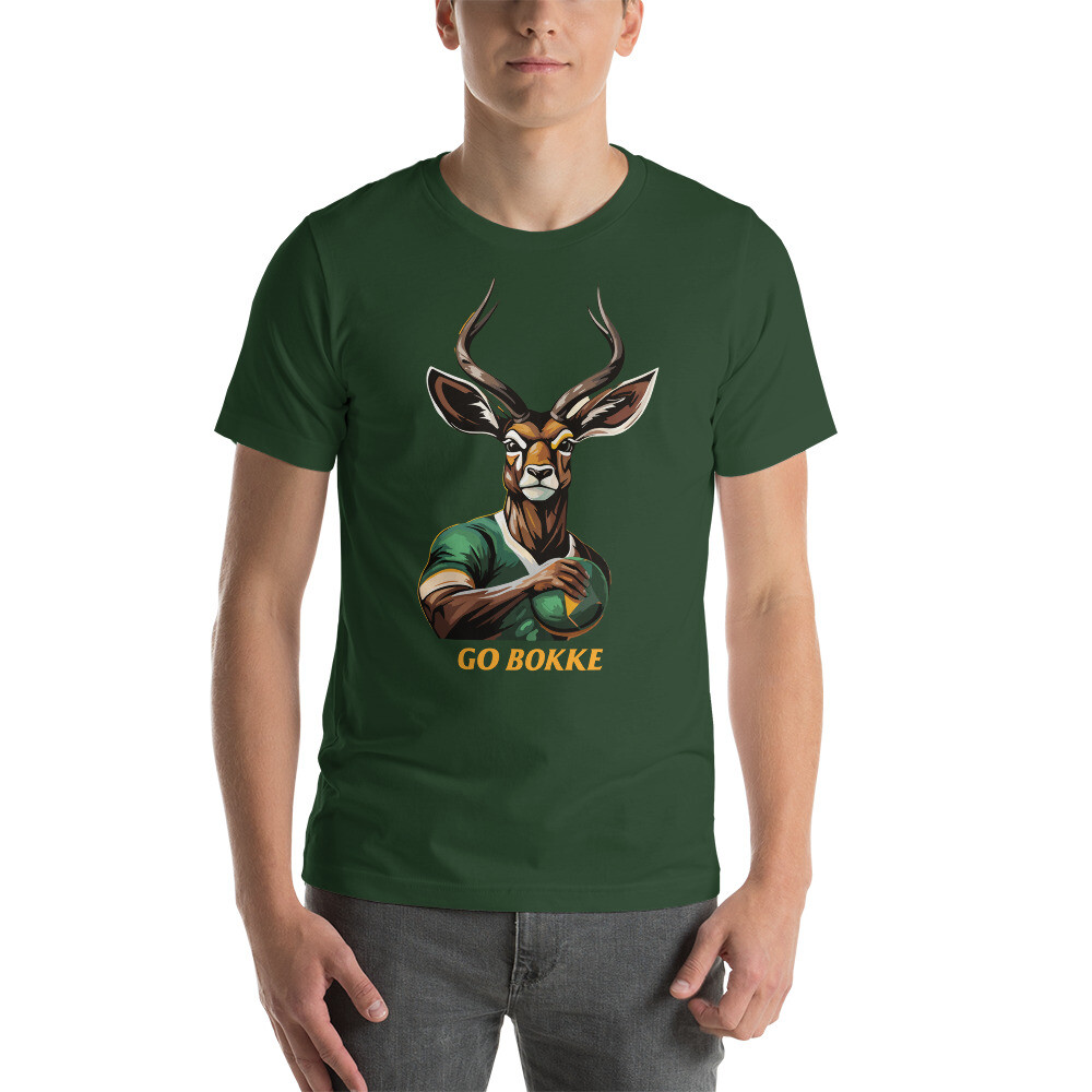 Springbok Supporter Soft and Lightweight Unisex T-shirt South African ...