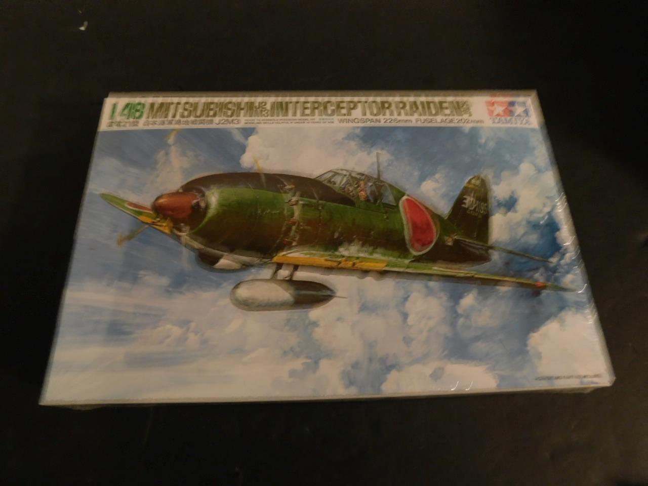 Tamiya 1:48 #61018 Mitsubishi J2M3 Interceptor Raiden Jack NIB | eBay