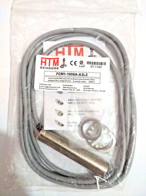 HTM Sensors FCM1-1805A-A3L2 Inductive Proximity Sensor 18mm diameter ...