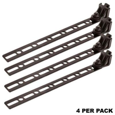 SPAL FAN MOUNTING BRACKETS (SET OF 4) long strap flush metal Legs Fan ...