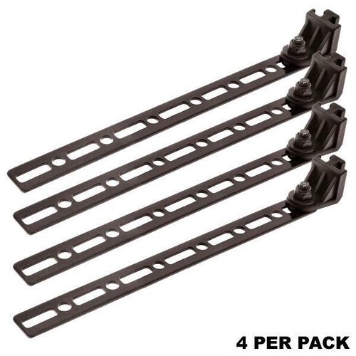 SPAL FAN MOUNTING BRACKETS (SET OF 4) long strap flush metal Legs Fan ...