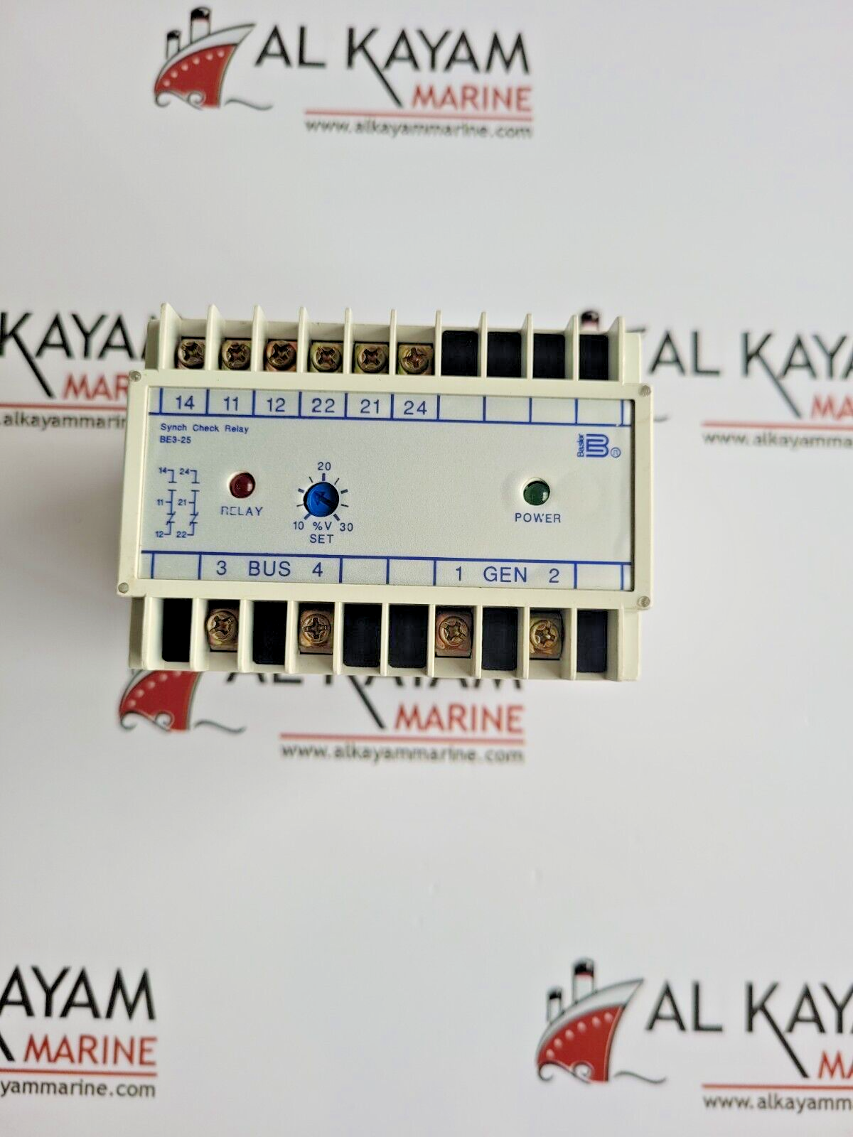 Basler Electric Be3-25-1a1n5 Synchronizing Check Relay 120v - 60 Day ...
