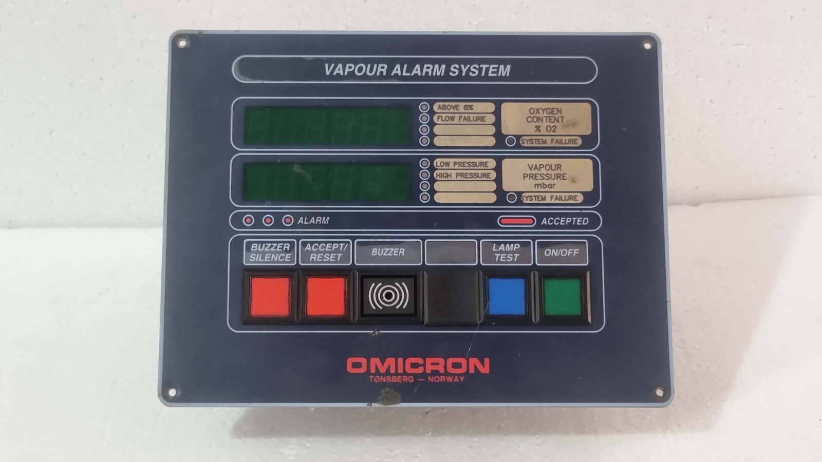 1 × OMICRON VAPOUR ALARM SYSTEM | eBay
