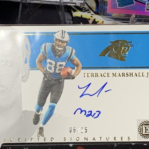 2021 Panini Encased - Scripted Signatures Terrace Marshall Jr. #SS-TM ...