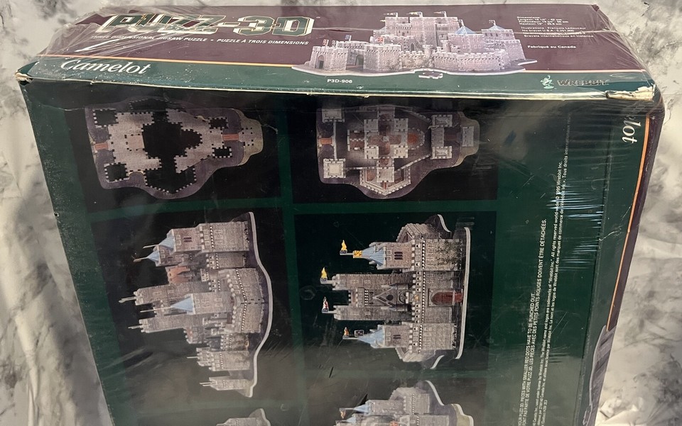 620 Piece PUZZ-3D Puzzle Camelot - 772666009061 | eBay