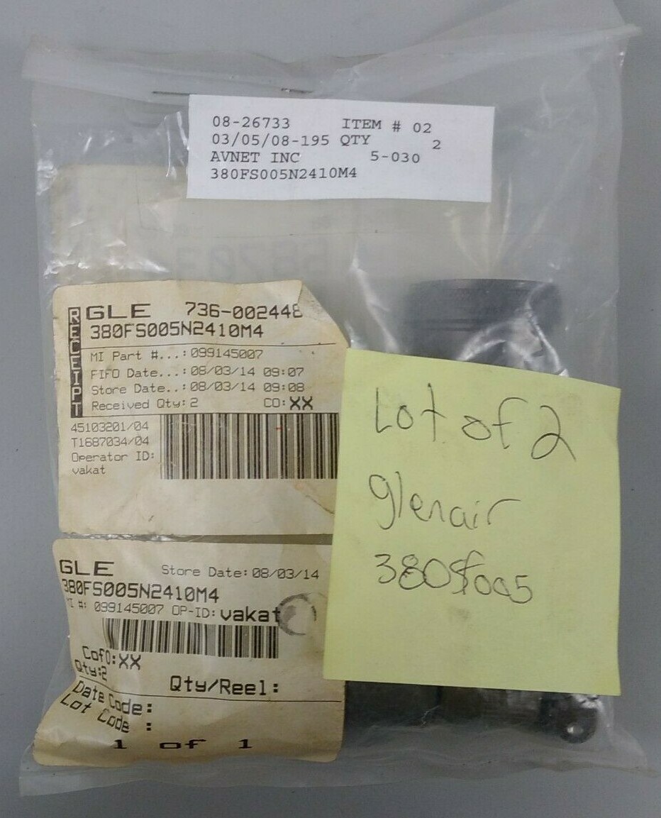 06324+GLENAIR+CONNECTOR+370FS001M2216A5 for sale online | eBay