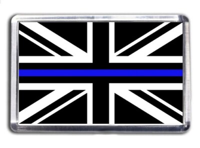 Thin Blue Line UK Union Jack Police Flag Fridge Magnet | eBay UK