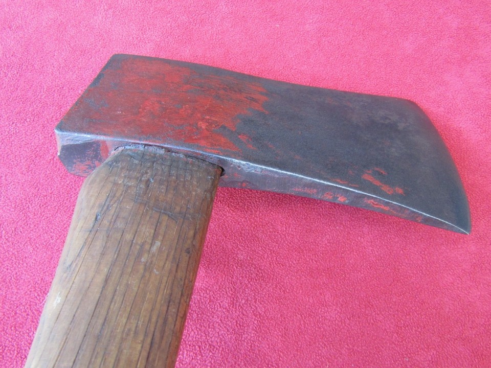 NICE! Vintage "EXTRA LARGE" COLLINS 5-1/4 + Lb Single Bit Axe W ...