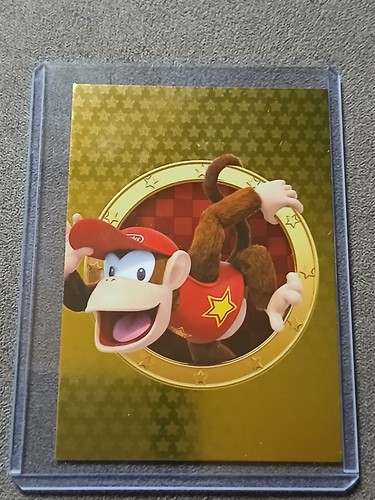 NINTENDO Carte Super Mario Diddy Kong Golden Card TCC #157 | eBay