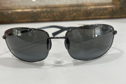 NEW RARE Maui Jim Fleming Beach MJ 321 02D Gunmetal Frame Sunglasses No ...