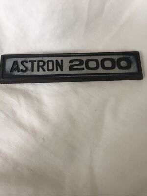 Orig Sigma Astron 2000 car plastic badge / emblem --- ---- | eBay Australia