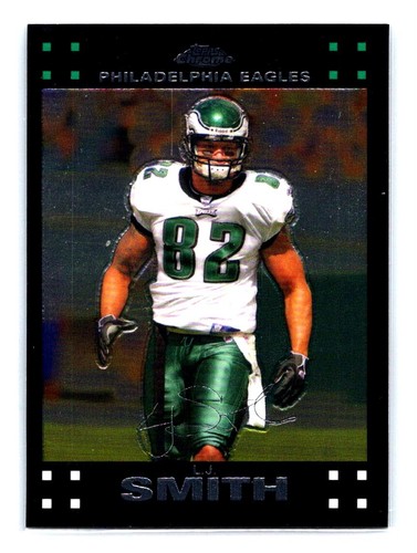 2007 Topps Chrome L.J. Smith Philadelphia Eagles #TC89 | eBay