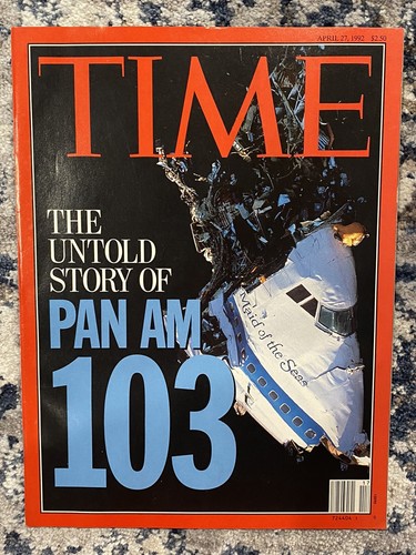 1992 Time Magazine April 27 The Untold Story Of Pan Am 103 Newsstand ...