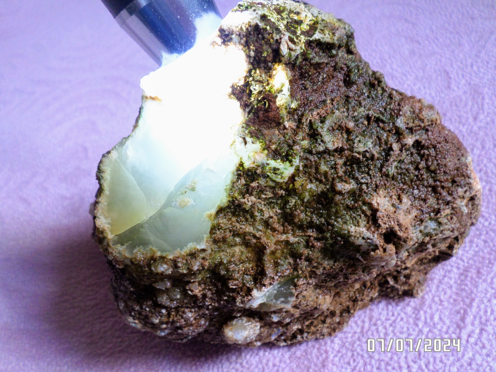 green blue white Opalized Agate gemstone rough | eBay