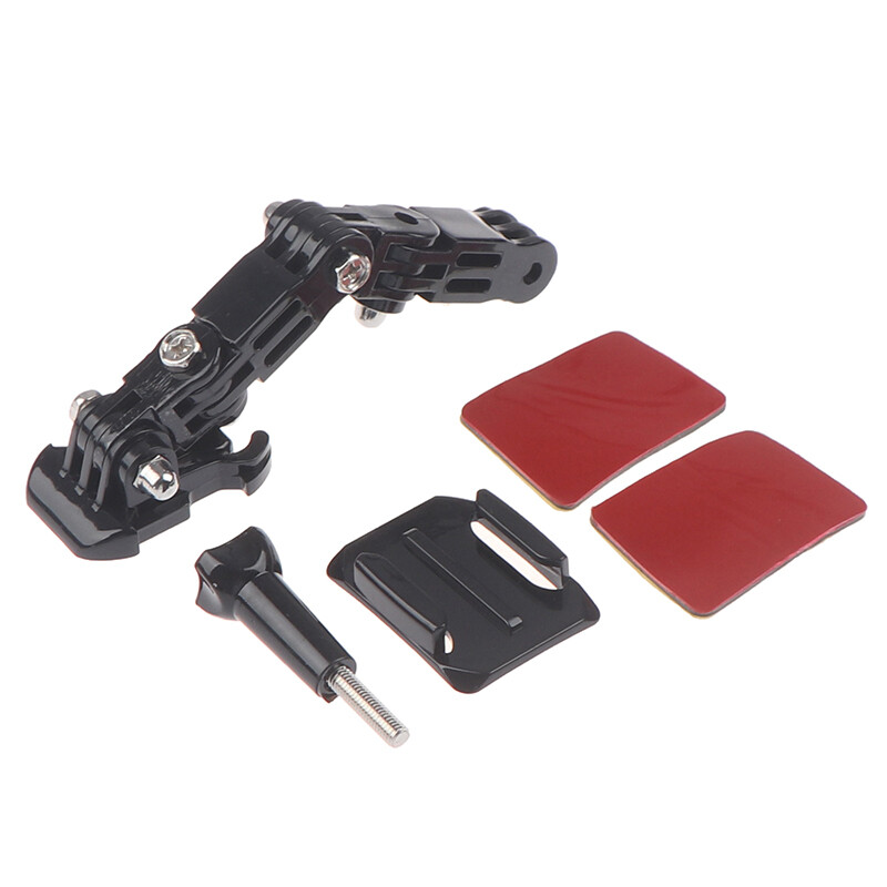 Motorcycle Camera Holder Set Adjustable Helmet Chin Mount For Hero 3/4 ...