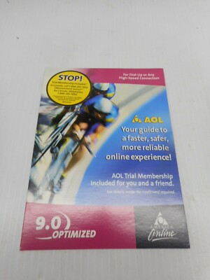 AOL American Online 9.0 Optimized Software CD | eBay