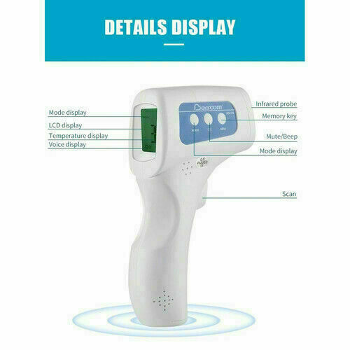 Berrcom Jxb 178 No Contact Infrared Forehead Thermometer Fda Approved