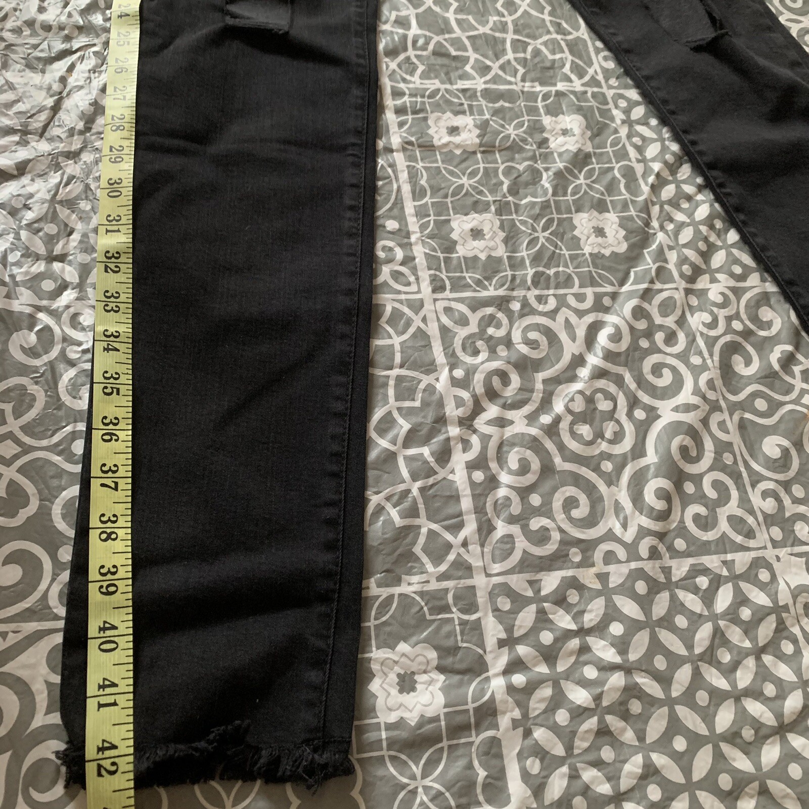 JK Attire JKA Half Awake Distressed Ripped SkinnyJean… - Gem