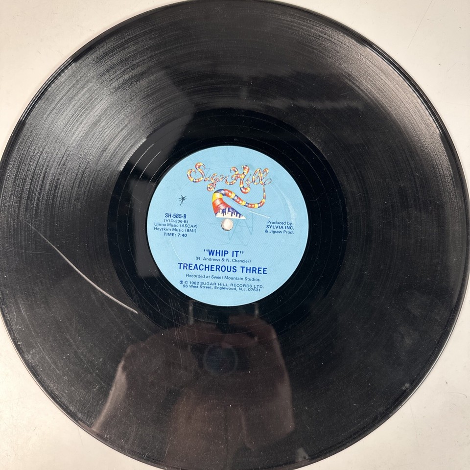 Treacherous Three Whip It 12" LP Record Album Vinyl | eBay