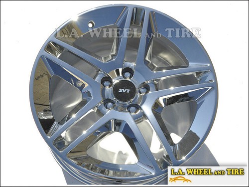 Set of 4 Chrome 19" Ford Mustang GT500 OEM Factory Wheels Rims 3814 | eBay