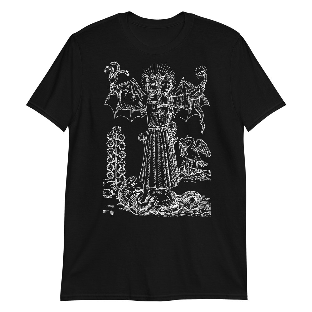 Alchemy Tarot Hermaphodite Wiccan Witchcraft satyr Mithras Witch Cult T ...